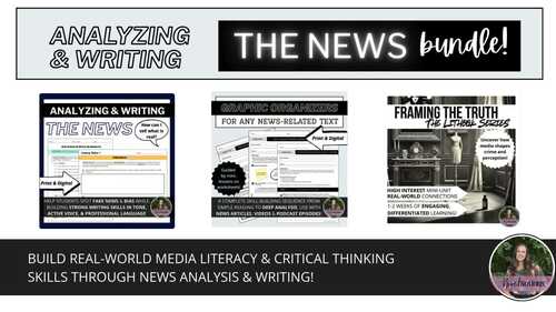 Digital News Literacy Bundle: Media Bias, Fake News, Analysis, Critical ...