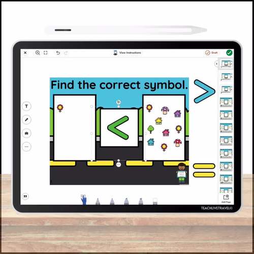 Greater, Less, Equal Pictures - K.CC.C.6 - KG - Counting & Cardinality ...