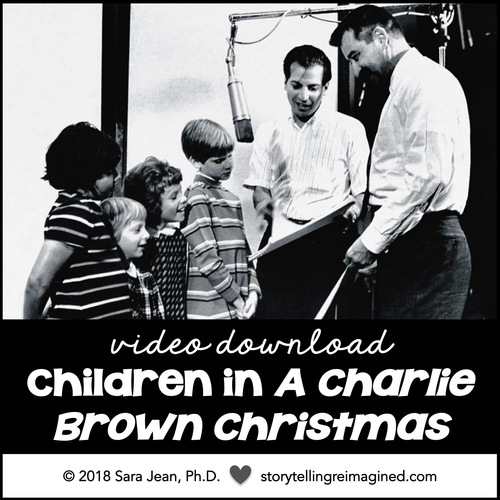 Children in A Charlie Brown Christmas Video by Sara Jean PhD | TPT