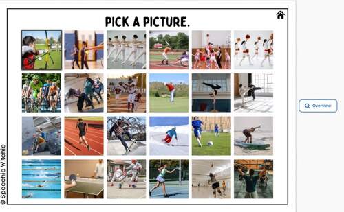 Short Passages and WH Questions about Sports for Speech Therapy Boom Cards