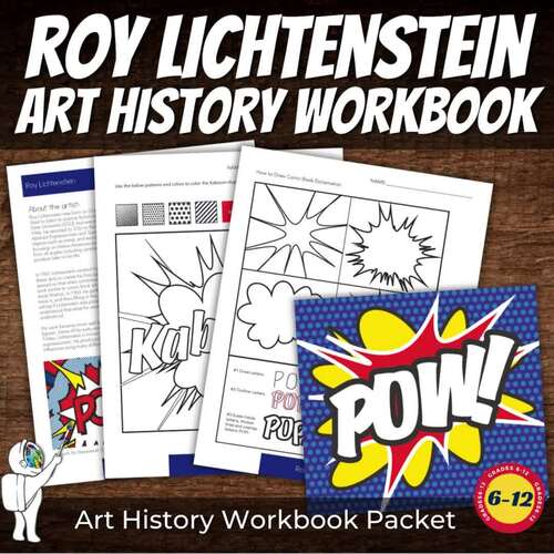 Famous Artist Units, Art History Workbook 23 Artist Bundle, Middle ...