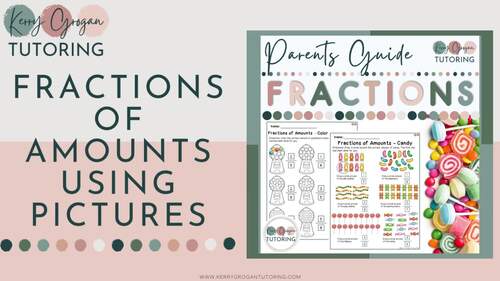 Fractions Worksheets for Beginners : Parent Guide by Kerry Grogan Tutoring