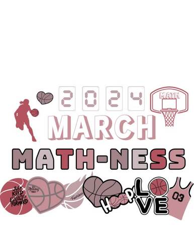 March Math-ness or Math Madness Bulletin Board Kit: Neutral | TPT