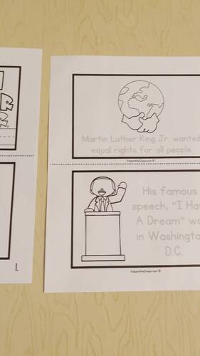 Martin Luther King Jr. Mini Book | Research Activity | Black History Month