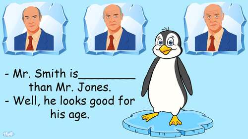 Comparatives and Superlatives of Adjectives ESL Powerpoint game