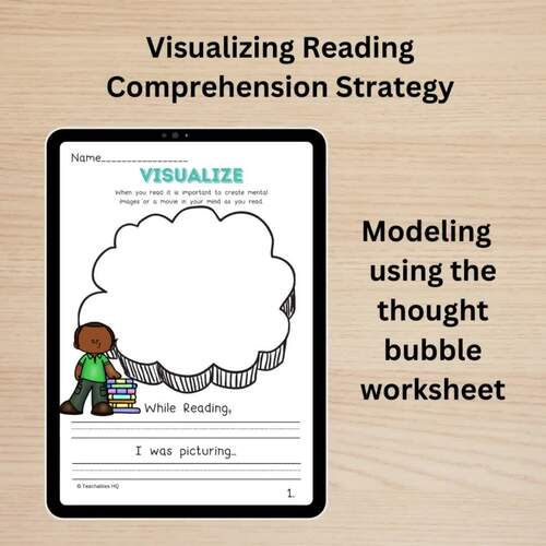 Reading Comprehension Differentiated Thought Bubble Worksheet by ...