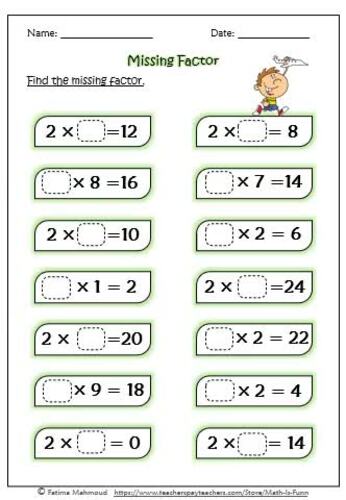 Multiply by 2 by MATH is FUNN | TPT