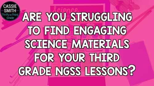 3rd Grade Animal Groups Fossils Plant Animal Adaptations NGSS Science Unit