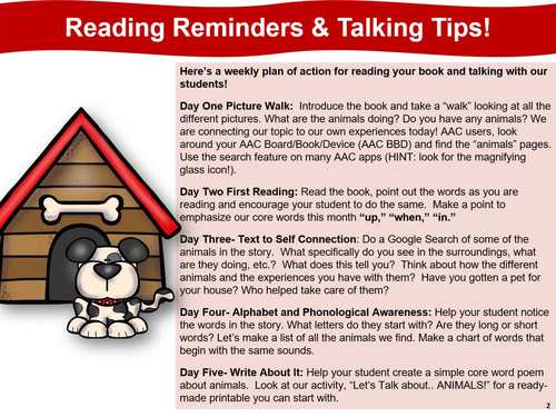 Growing Up (clip): An AAC Core Word Reader with Reading Reminders ...