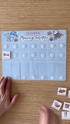 Editable Daily Chore & Routine Chart for Preschool & Homeschool by ...