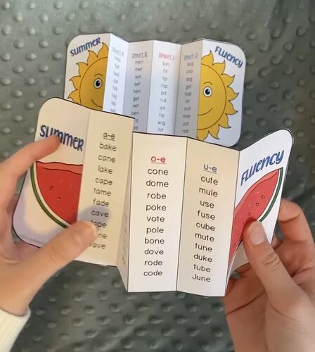 Summer Phonics Reading Fluency BUNDLE Orton Gillingham Decodable ...