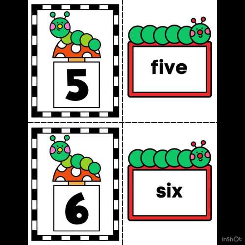 Number Names 0 to 20 Math Task Cards + Posters by Serendipity Math Shop