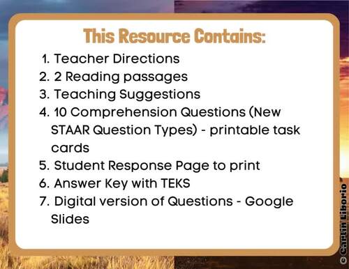 5th Gr.-Reading Comprehension- PAIRED Debate- STAAR New Question Types ...