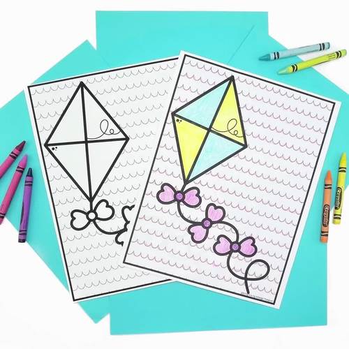 Coloring Pages - Bundle - Coloring Books - No Prep - Fine Motor Skills