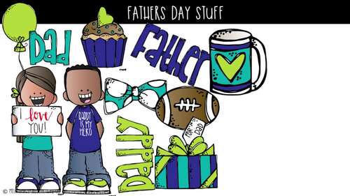 Father's Day Stuff clip art Dad's Day clip art COMBO PACK by Melonheadz ...