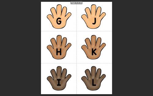 The Kissing Hand Inspired Literacy Center for Kindergarten, Preschool, PreK