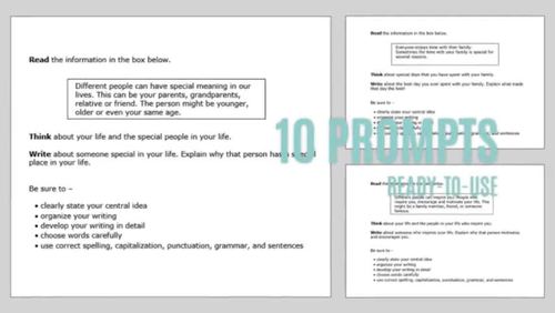 Expository Writing Prompts Grade 3-5 STAAR and CC aligned | TPT