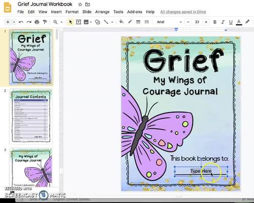 Grief Journal and Digital Grief Workbook | TPT