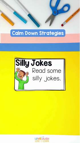 Calm Down Corner Kit Feeling Cards, Self-Regulation Strategies and ...