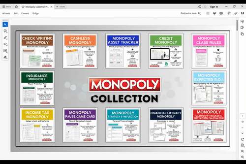 Personal Finance Lessons through Monopoly | Full Resource Collection