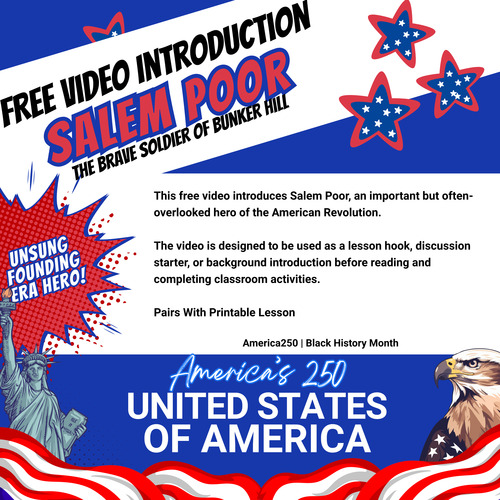 Salem Poor | America250 Video Introduction by Bright Ignite | TPT