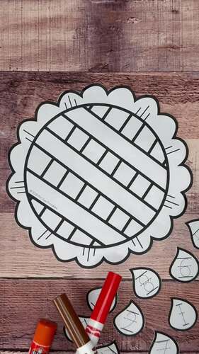 Apple Pie Math Craft | Counting, Tracing Numbers to 20 | Thanksgiving ...