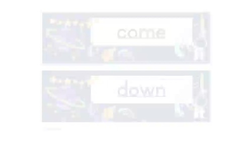 High Frequency Flashcards for Reading Support & Space Theme Sight Word ...