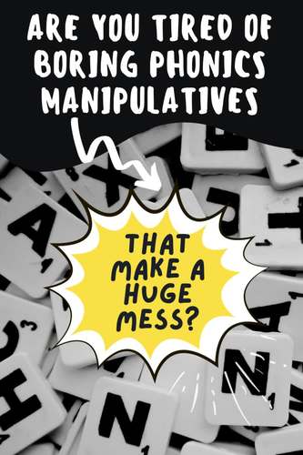 Black, White, and Brights Portable Sound Spelling Card Wall | TPT