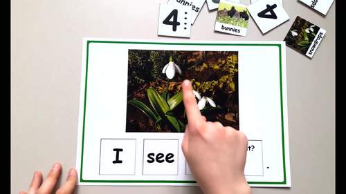 Spring Speech Therapy Activity | Building Sentences by Autism Journey ...