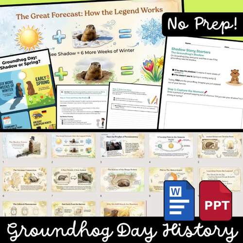 Third Grade Groundhog Day Activities | Groundhog Day Writing Activities ...