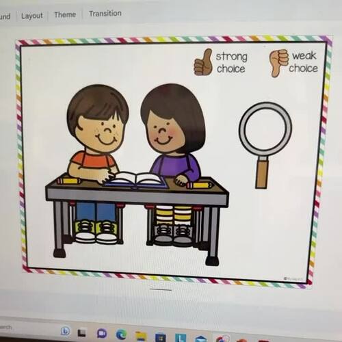 Classroom Behavior Management | Strong & Weak Choices | Back to School