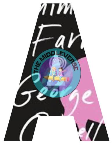 Book Cover Bulletin Board Letters by The MiddleVerse | TPT