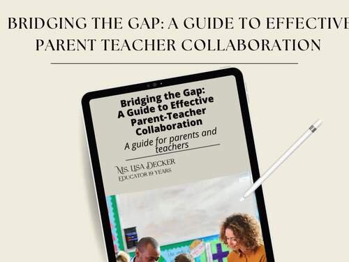 Bridging the Gap: A Guide to Effective Parent-Teacher Collaboration ebook