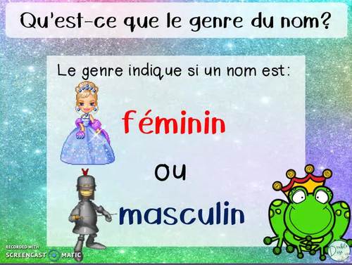 French Grammar | Genre et nombre des noms - Leçon de grammaire / TNI
