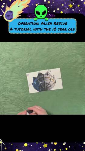 Space Themed Cooperative Review Game for any age and any subject!