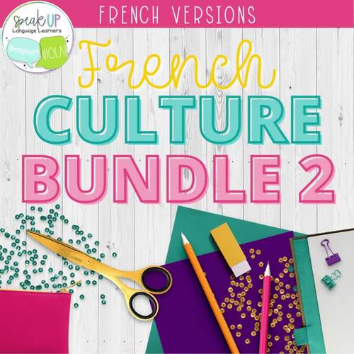 La culture Culture of Canada & France Bundle 2 Printable & Boom Cards ...