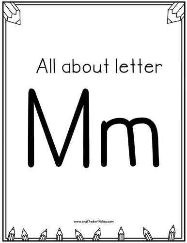 Letter M Beginning Sound And Letter Recognition | TPT