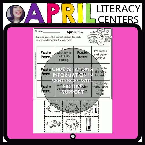 April Literacy Centers for Kindergarten by Stavroula Kampakou-Power ...