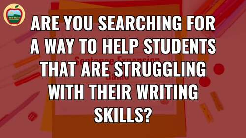 Writing Games l Writing Intervention l Complex Sentences l Sentence Writing
