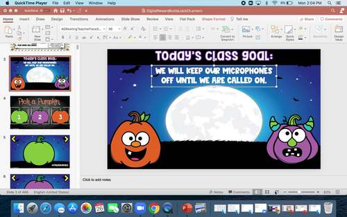 Virtual Halloween Game | Digital Reward:Build a Jack O'Lantern|Distance ...