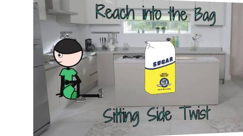 Movement in the Kitchen Printable, Boom Cards™, Slides™ by Mrs Sped Teacher
