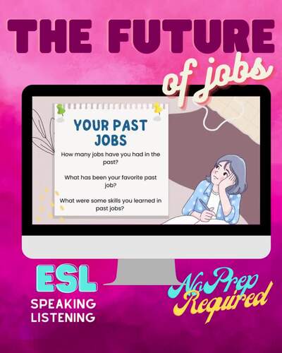 ESL Conversation Activity-THE FUTURE OF THE WORKPLACE- B1-C1, no prep class