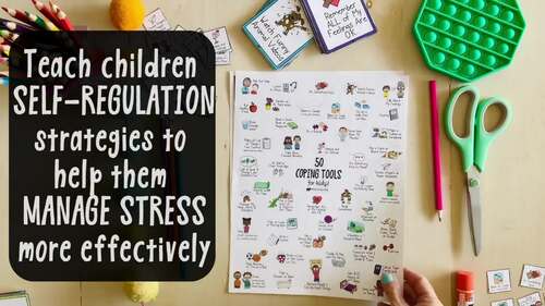 KIDS COPING SKILLS! Stress Management Social Emotional Lesson + SEL ...