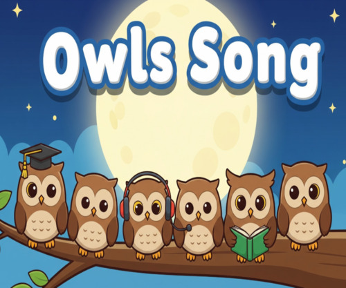 Owls Song and Lyrics Video for Elementary Science by Teach and Create Today