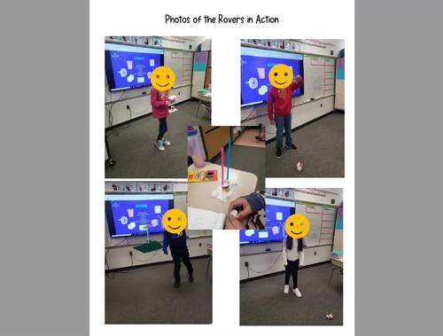 Mars Rover Landing STEM Challenge with lesson plan and Google Slides