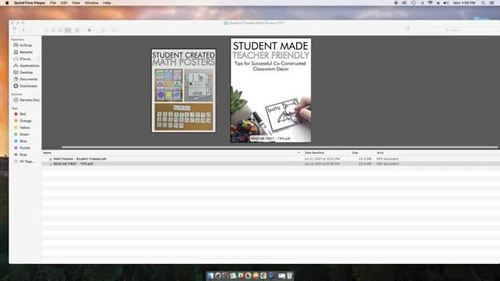 EDITABLE Co-Created Classroom Math Shape Posters Student Made Decor