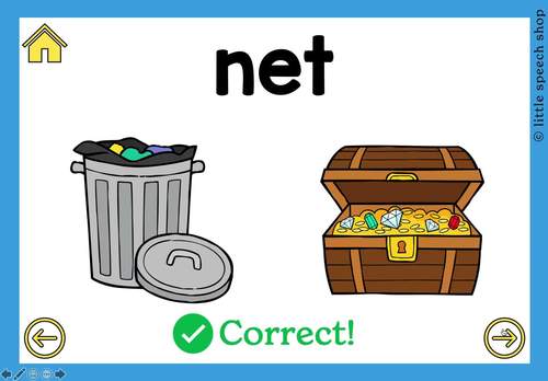 Trash or Treasure Decoding - CVC words - Interactive PDF & Boom Cards™