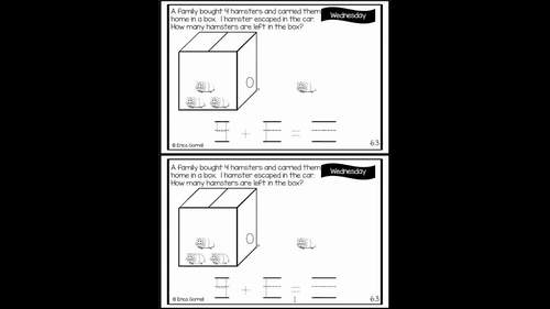 Go Math! Chapter 6 Kindergarten Homework by Erica Gorrell | TPT