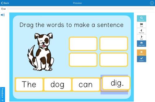 BOOM CARDS™ Reading CVC sentences : Short O and Sight words by The ...