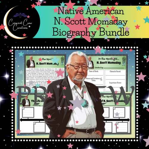 N. Scott Momaday Native American Heritage Month Biography Bundle